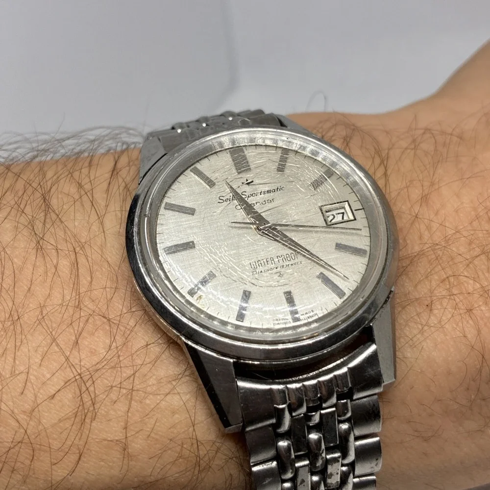 Seiko | Accessories | Vintage 96s Seiko Sportsmatic Calendar Automatic ...